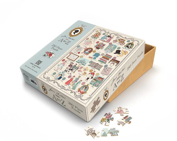 Jane Austen A to Z Puzzle by Jane Austen's House | 2250 Piece Puzzle ...