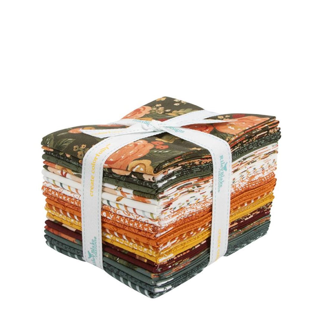 Happy Fall Days Fat Quarter Bundle by Kelsey Carlson for Riley Blake ...