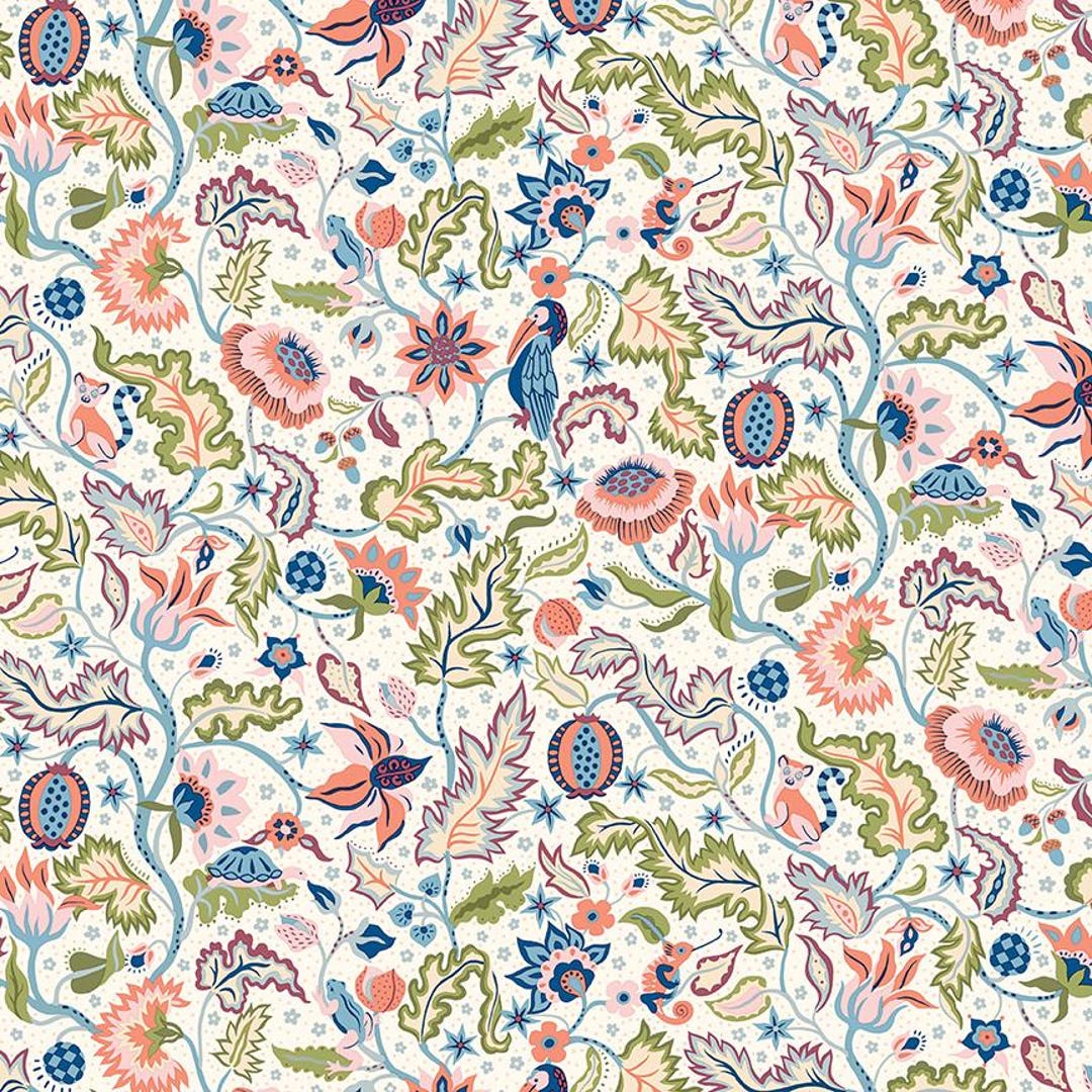 Liberty Tree of Life Woodland Pastels Liberty Tree by Liberty Fabrics ...