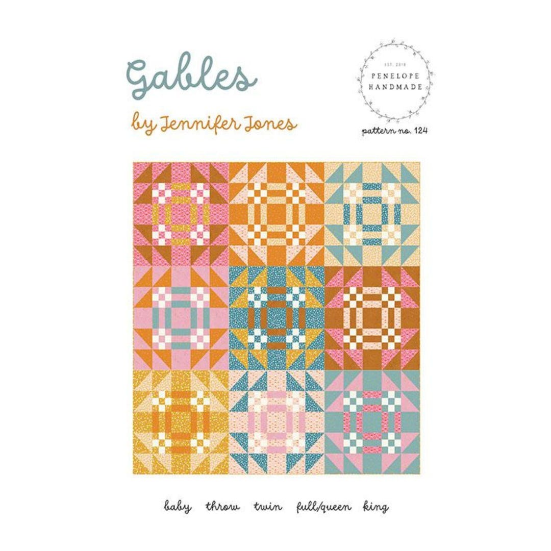 Gables Quilt Pattern by Jennifer Jones of Penelope Handmade | PHM 124 ...