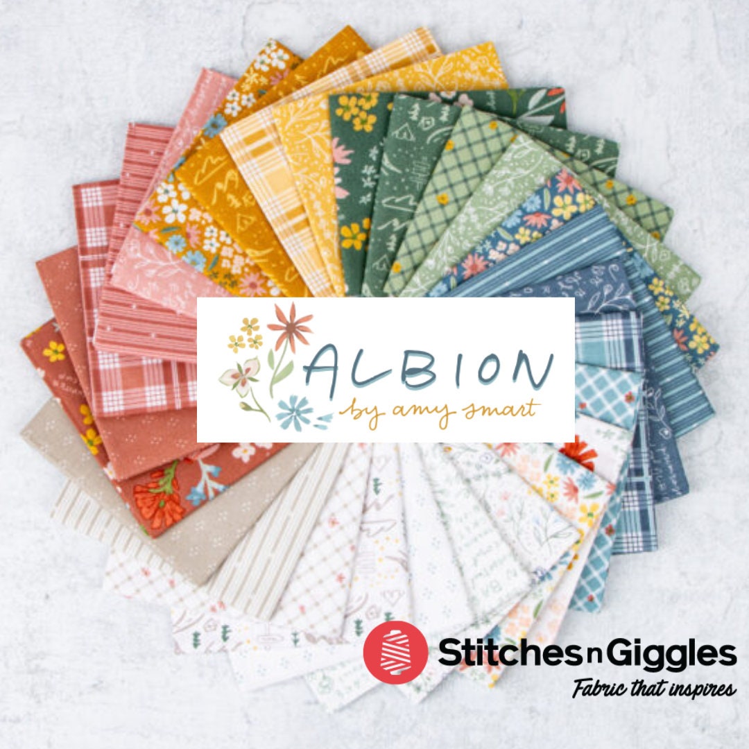 Albion Fat Quarter Bundle by Amy Smart for Riley Blake Designs FQ-14590 ...
