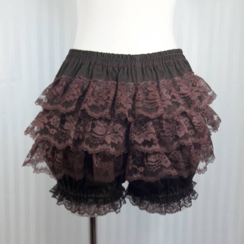 Brown Steampunk Lolita Micro Mini Bloomers Adult Womensmall - Etsy