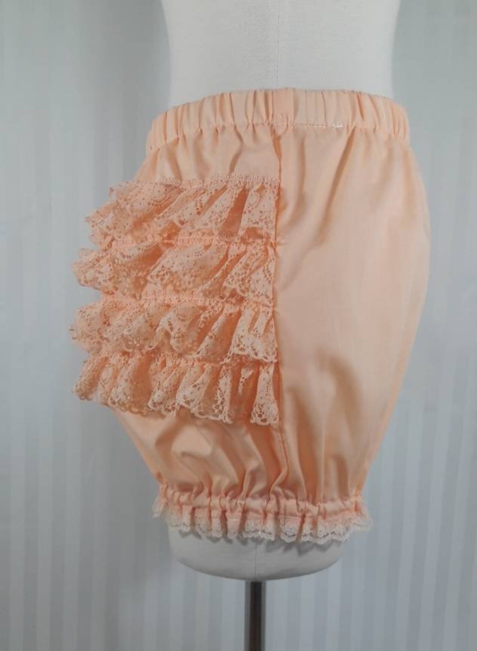 Peach Micro Mini Bloomers Women Lolita Adultsmall to Plus | Etsy