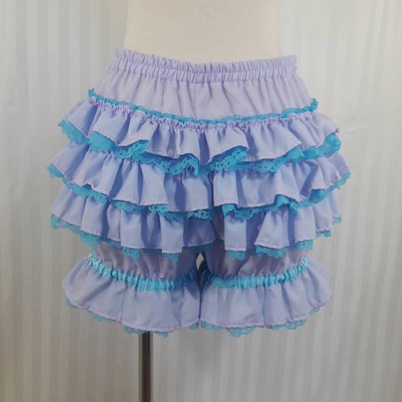 Choose Your Color Fancy Ruffle Short Mini Bloomers Fairy Decora Pop Kei ...