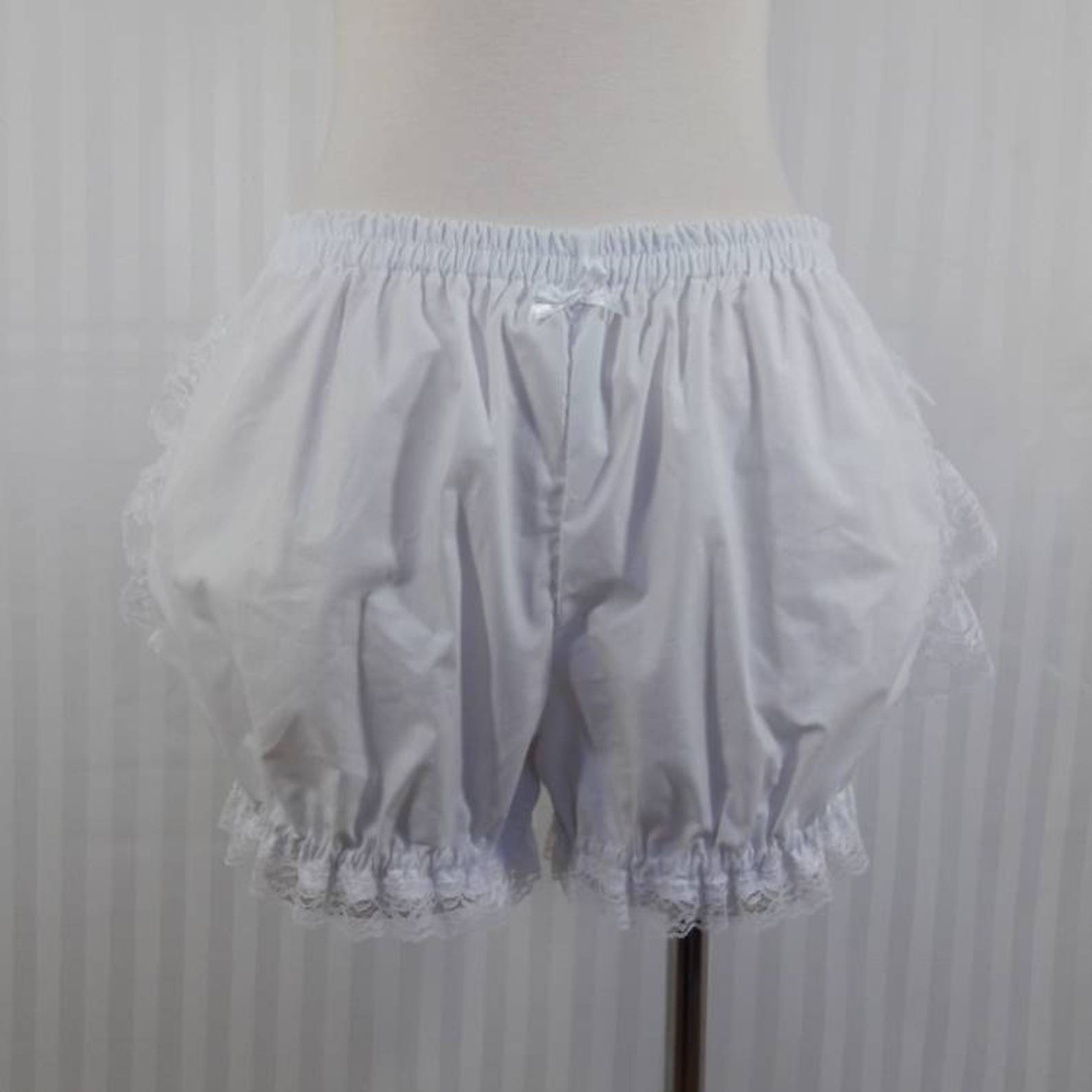 White Micro Mini Short Bloomers Steampunk Lolita Adult Small | Etsy