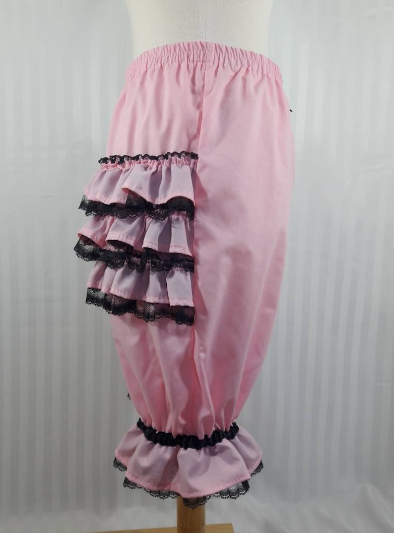 Choose Your Color Fancy Ruffle Knee Length Bloomers Fairy Decora Pop ...