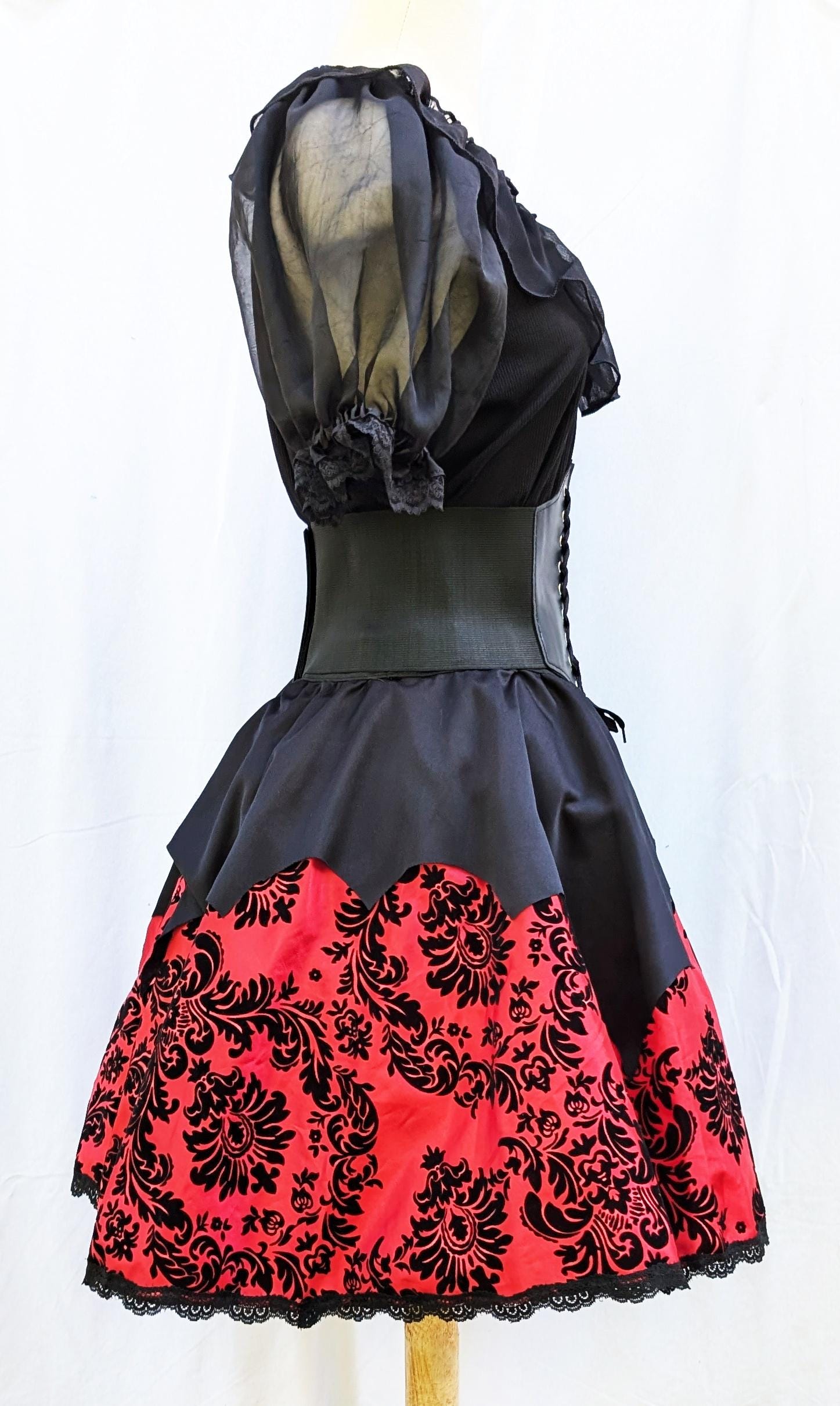 VK Freakshow Goth Visual Kei Witch Vampire Damask Princess Halloween ...