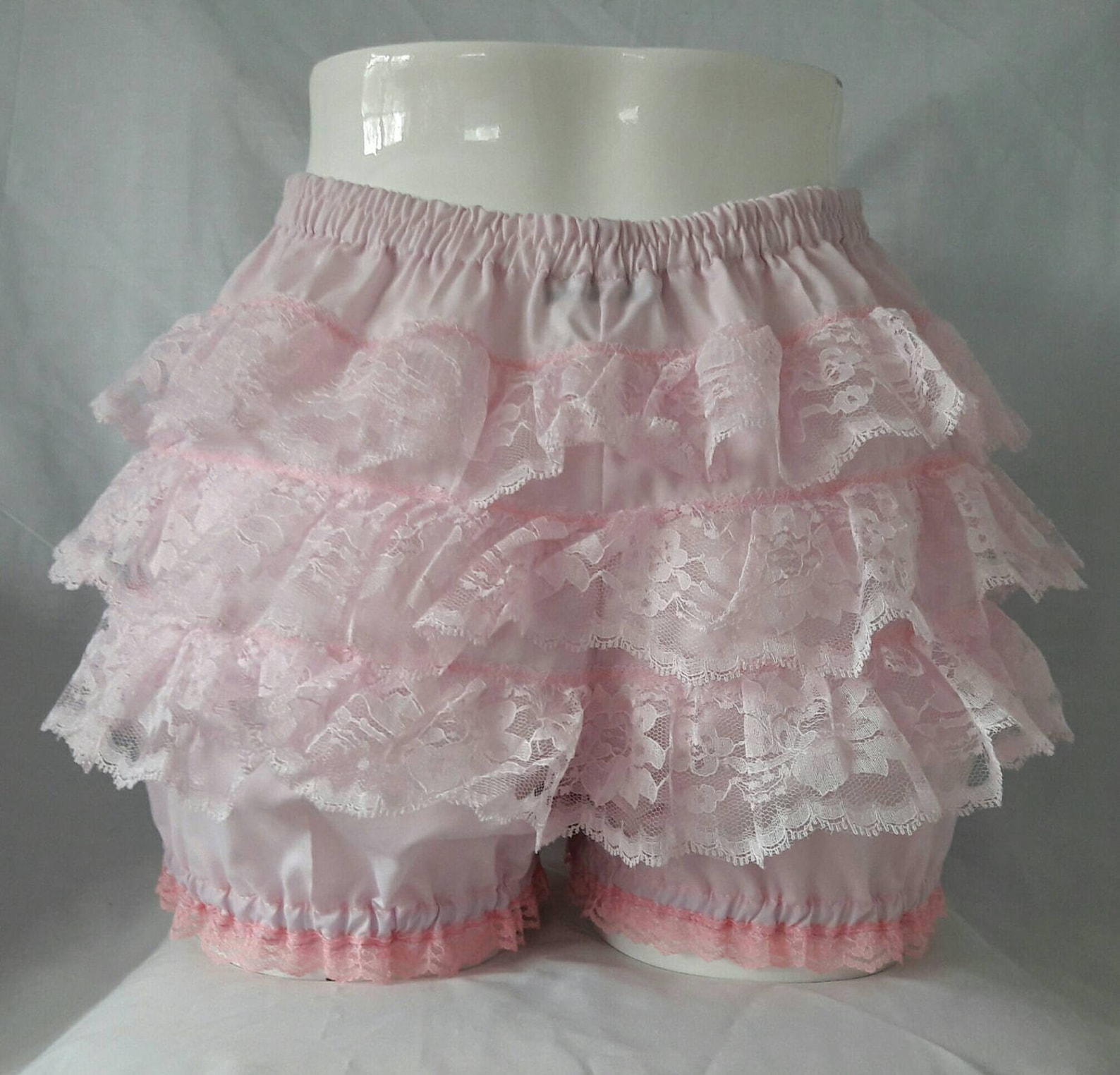 Light Pink Micro Mini Lolita Bloomers Adultsmall to Plus Size - Etsy