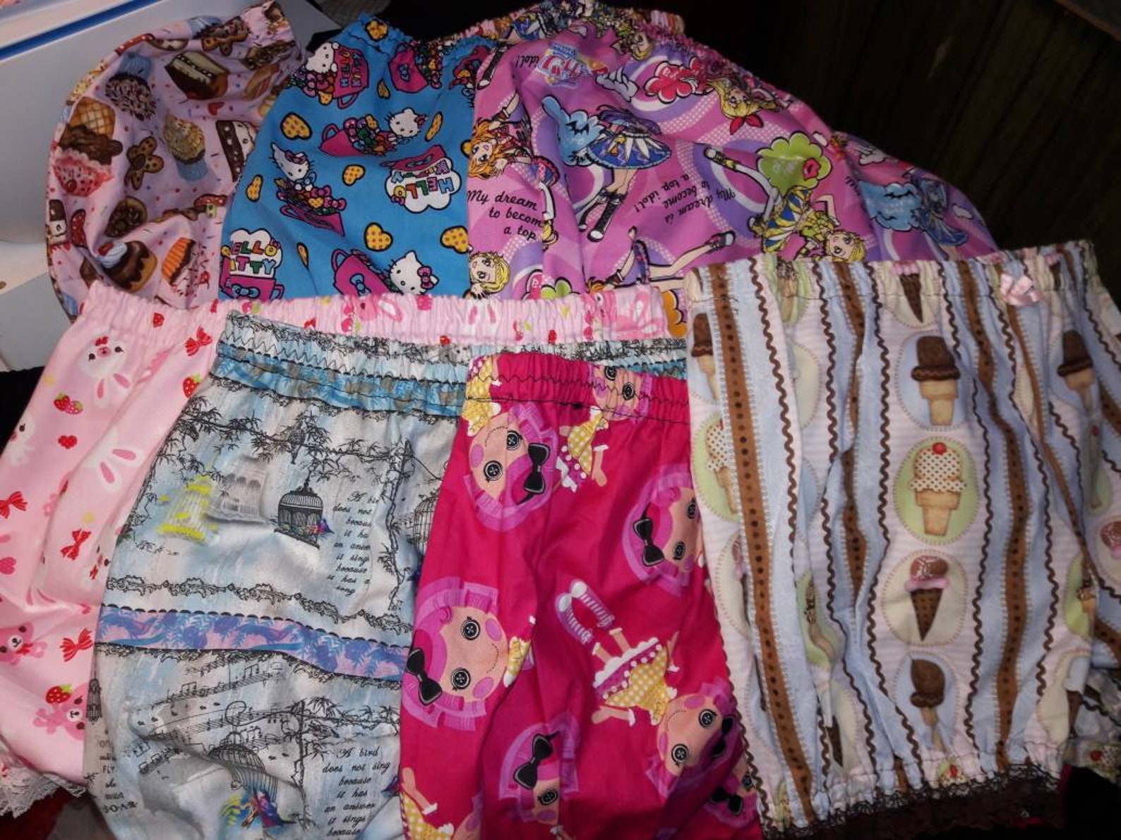 Bloomer Lucky Pack Grab Bag Two Pairs Lolita Kawaii Adult | Etsy