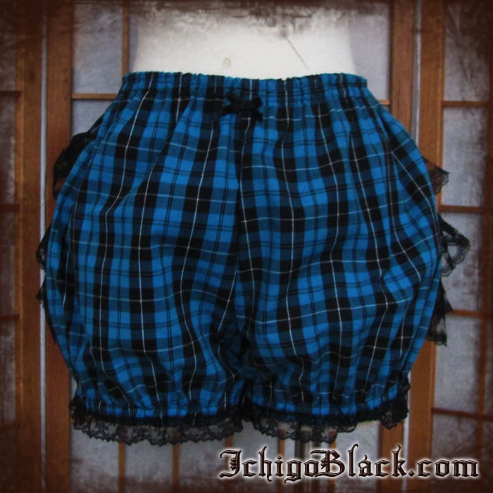 Plaid Micro Mini Bloomers Goth Punk Size Small to Plus Size - Etsy