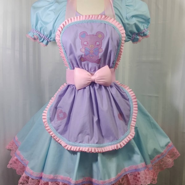 Blue Maid Dress - Etsy