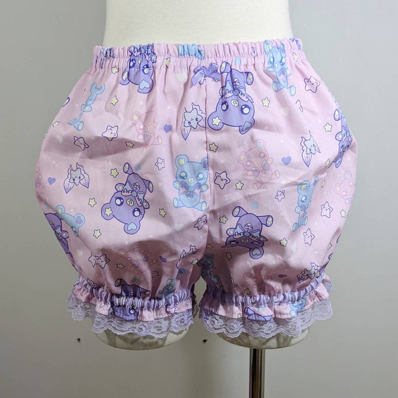 Kawaii Fairy Pastel Kei Bear Micro Mini Lolita Bloomers | Etsy