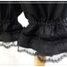 Black Fancy Ruffle Knee Length Bloomers Steampunk Lolita Adult - Etsy