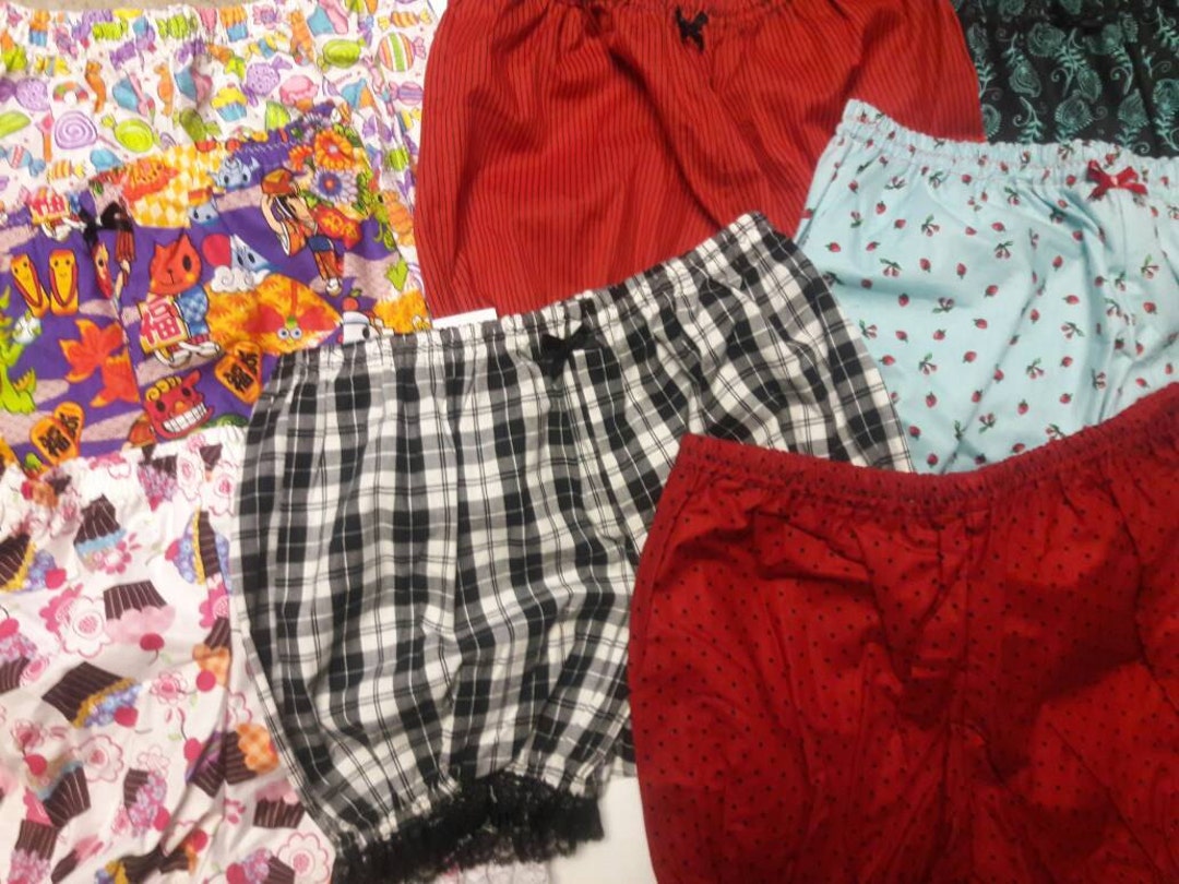 Bloomer Lucky Pack Grab Bag Two Pairs Lolita Kawaii Adult Small to Plus ...