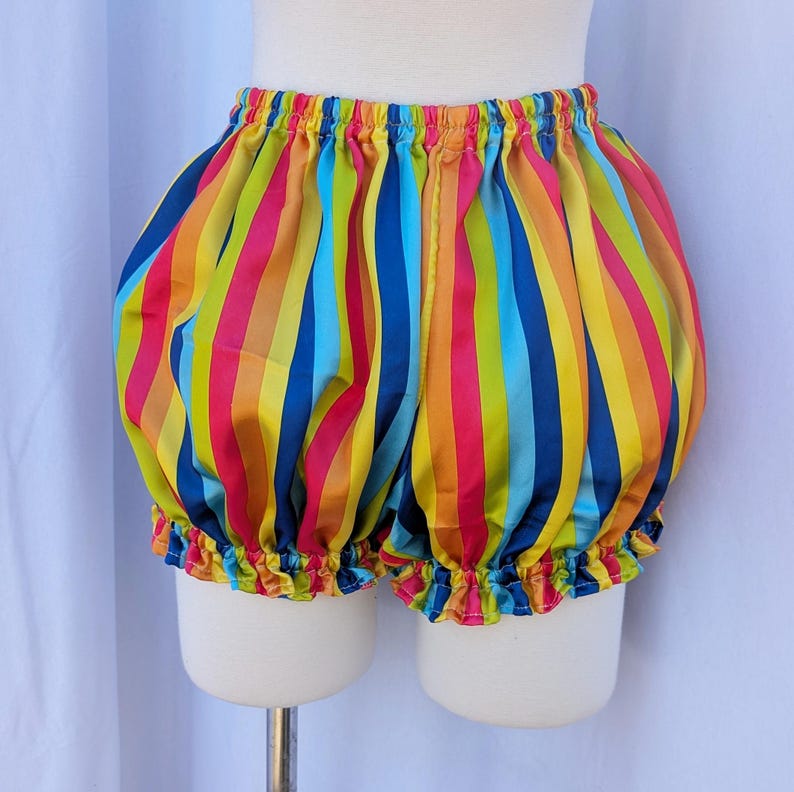 Choose Your Print Extra Puffy Mini Satin Jester Clown Burlesque ...