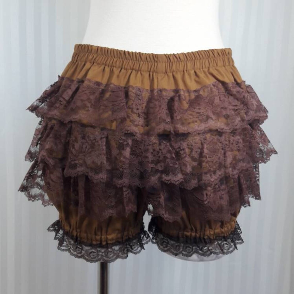 Copper Tan Steampunk Lolita Micro Mini Bloomers Adult Women | Etsy