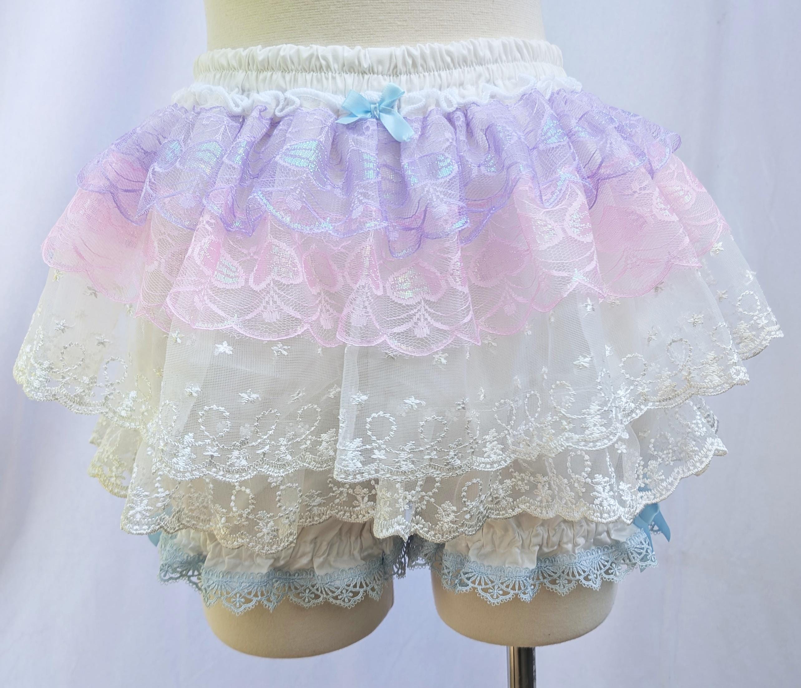 Ruffle Fancy Bloomers Fairy Kei Choose Your Color Size XS-M - Etsy