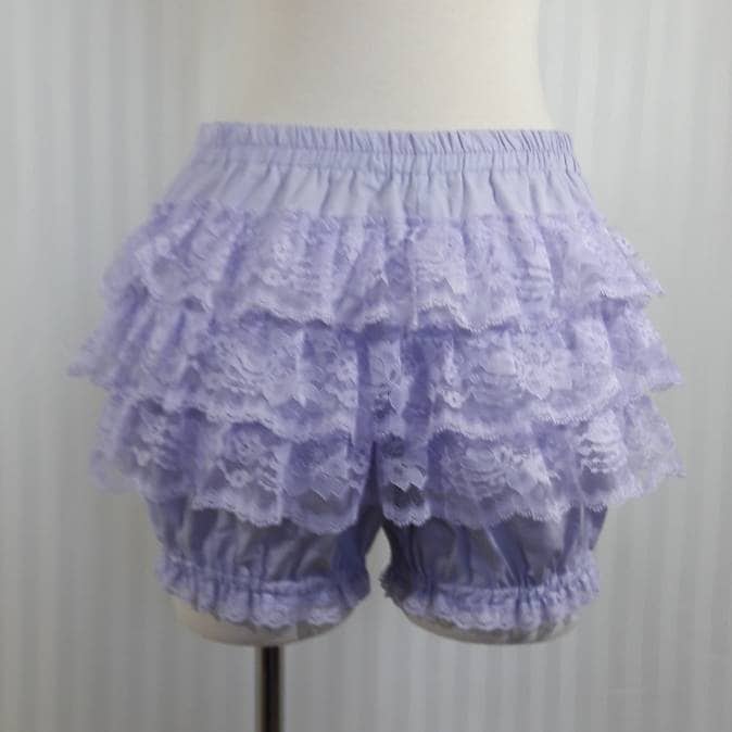 Lilac Light Purple Micro Mini Lolita Bloomers Adult Women | Etsy