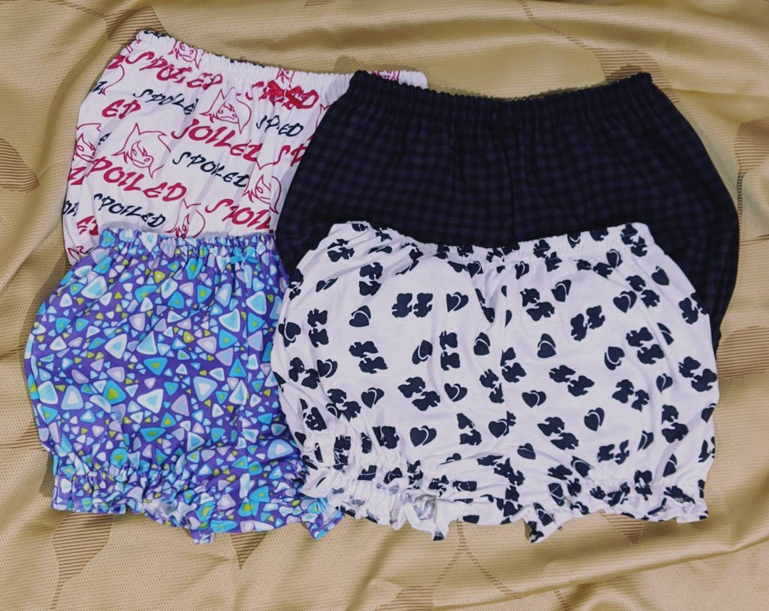 Stretchy Jersey Knit Bloomer Lucky Pack Grab Bag Two Pairs Lolita ...