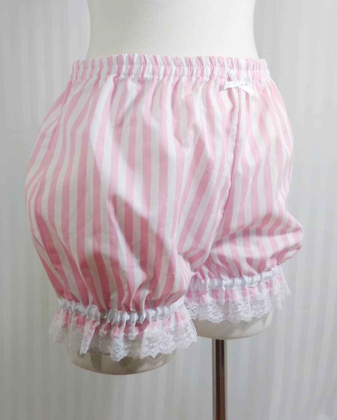 Pink Striped Fairy Kei Pastel Micro Mini Lolita Bloomers - Etsy