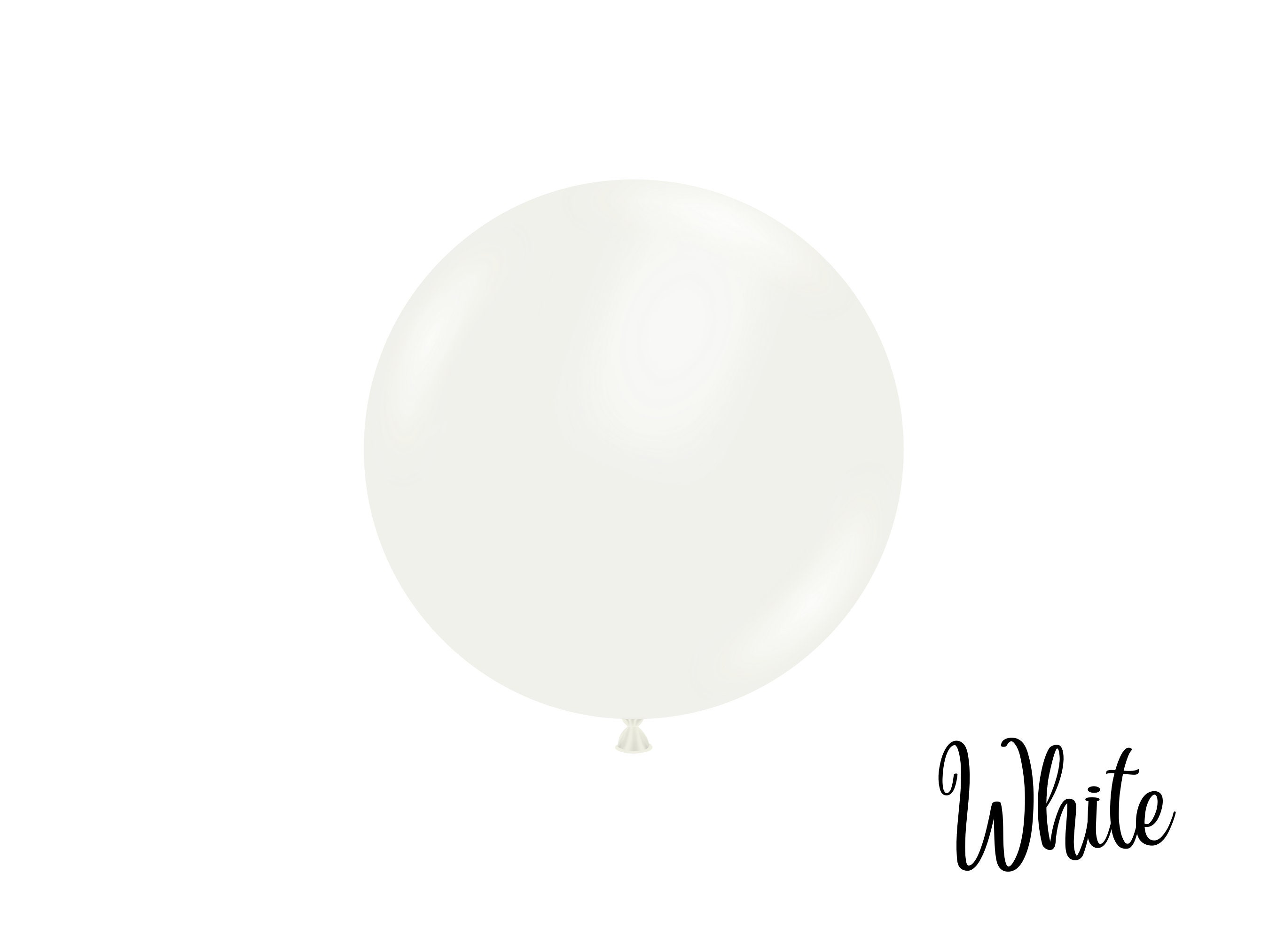 TUFTEX White TUFTEX Designer Latex Balloons, Biodegradable Balloons ...