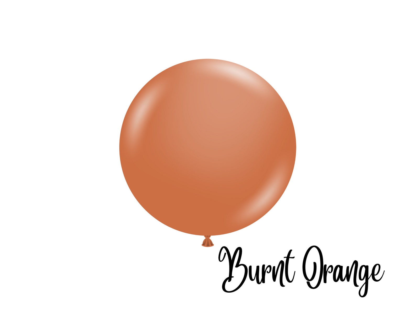 TUFTEX Burnt Orange TUFTEX Designer Latex Balloons, Biodegradable ...