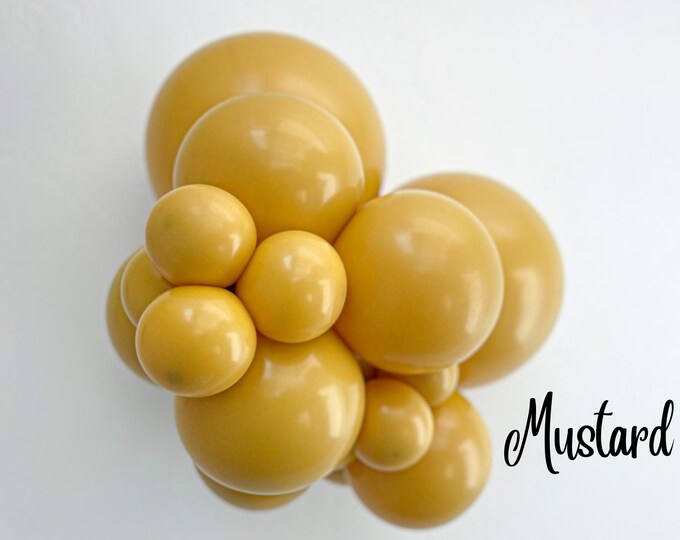 TUFTEX Mustard | TUFTEX Designer Latex Balloons, Biodegradable Balloons ...