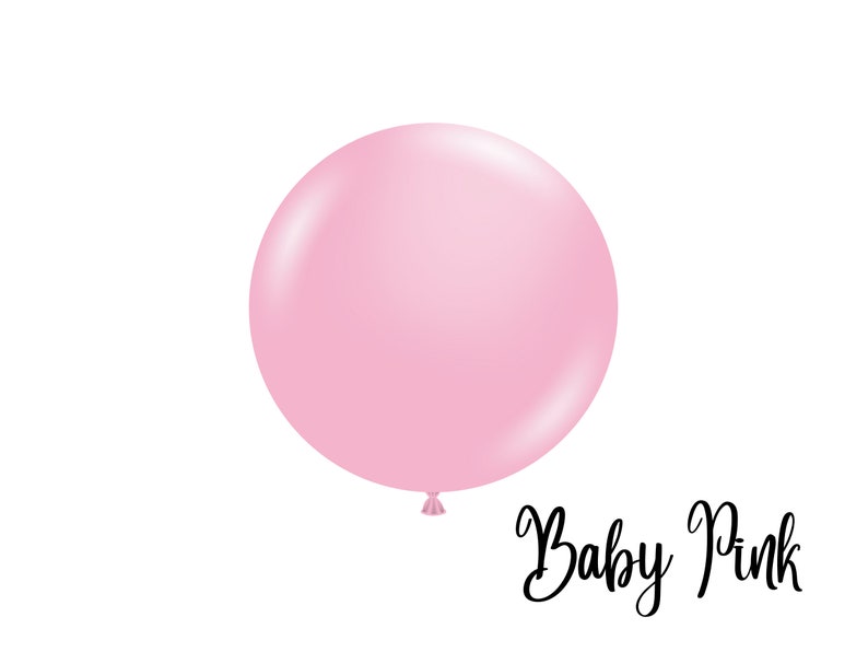 TUFTEX Baby Pink TUFTEX Designer Latex Balloons, Biodegradable Balloons ...