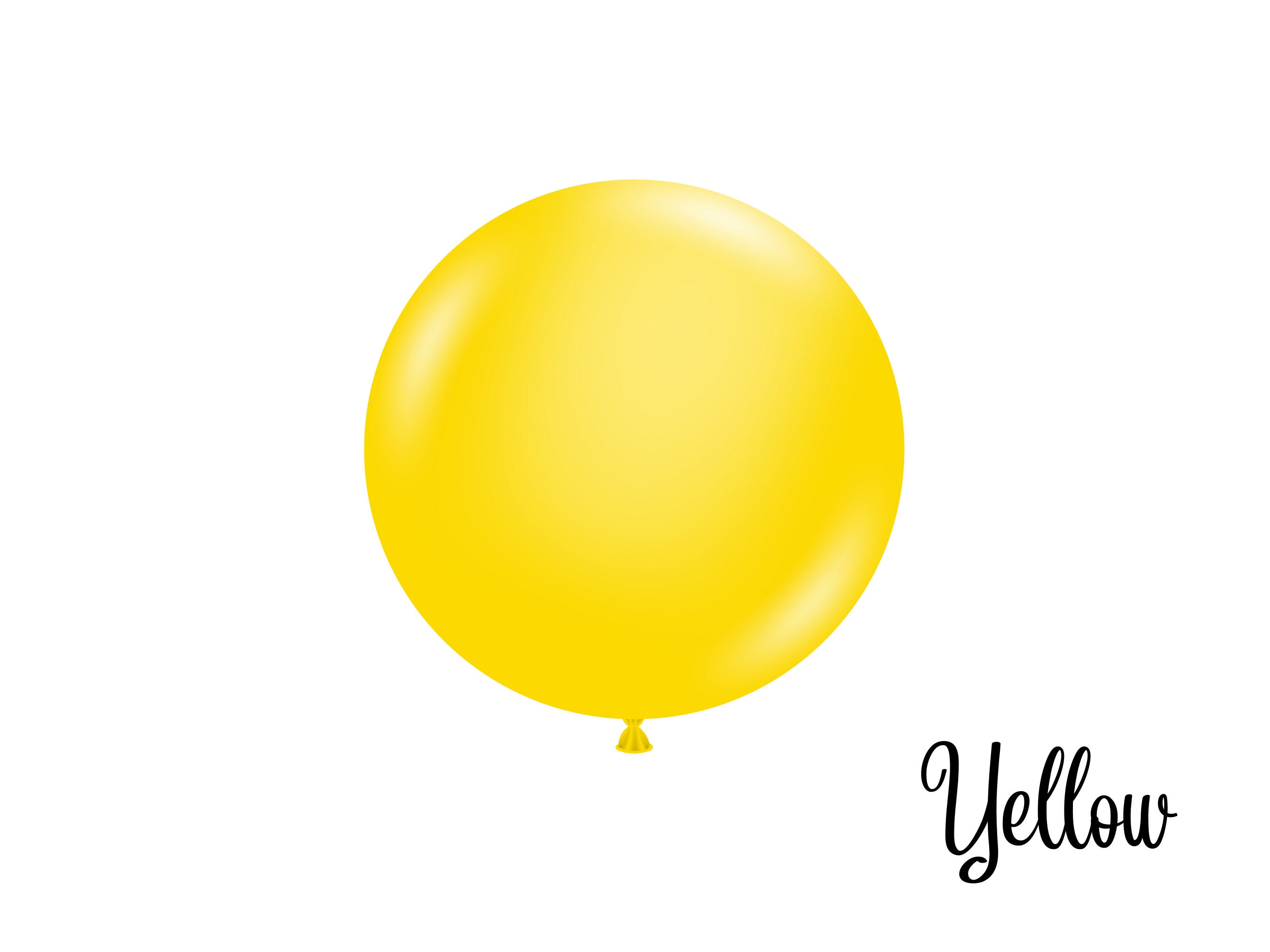 TUFTEX Yellow TUFTEX Designer Latex Balloons, Biodegradable Balloons ...