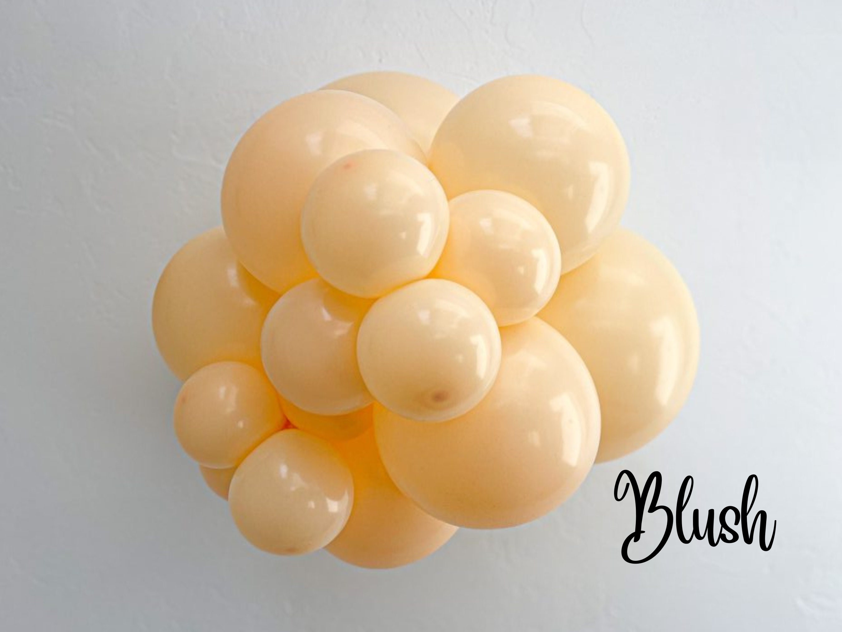 TUFTEX Blush TUFTEX Designer Latex Balloons, Biodegradable Balloons ...