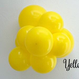 TUFTEX Yellow TUFTEX Designer Latex Balloons, Biodegradable Balloons ...