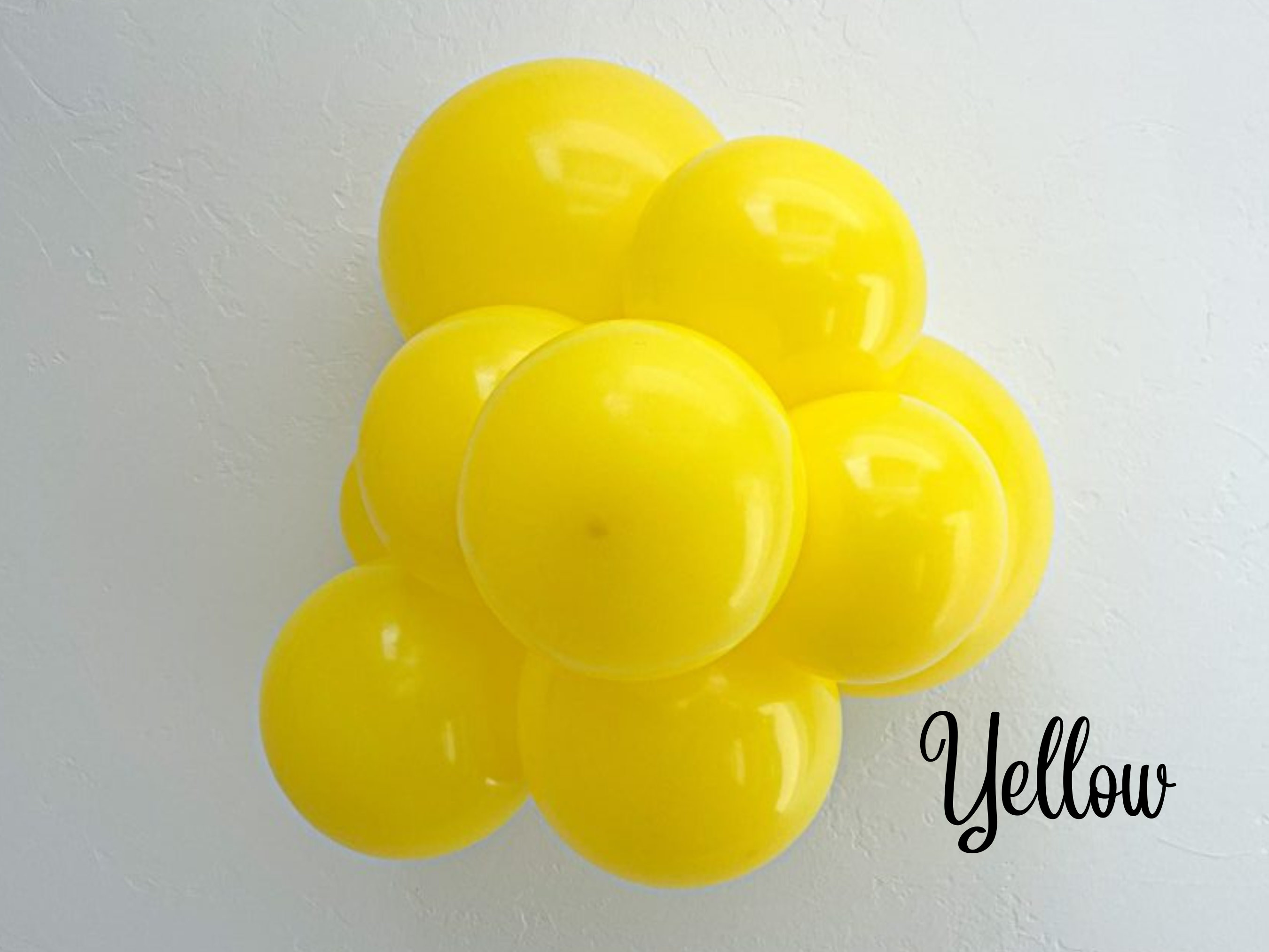 TUFTEX Yellow TUFTEX Designer Latex Balloons, Biodegradable Balloons ...