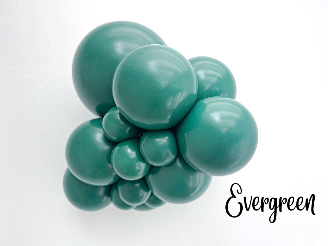 TUFTEX Evergreen TUFTEX Designer Latex Balloons, Biodegradable Balloons ...