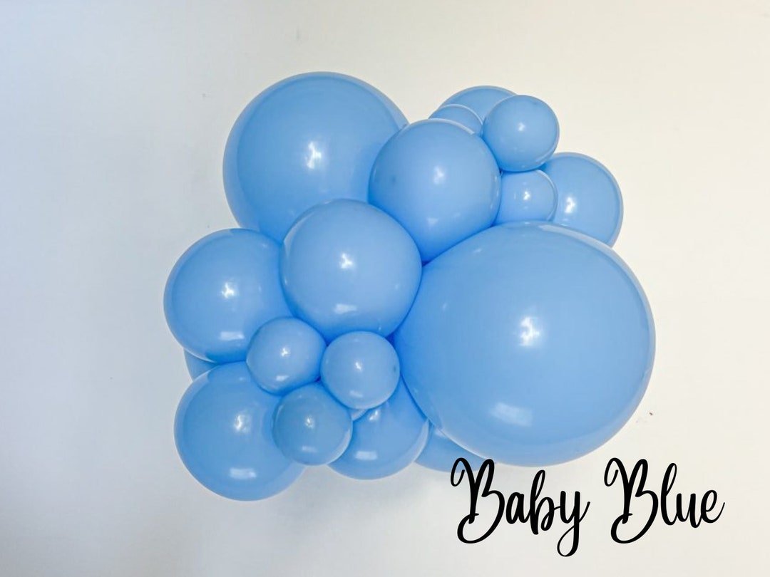 TUFTEX Baby Blue TUFTEX Designer Latex Balloons, Biodegradable Balloons ...
