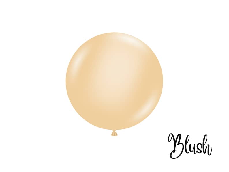 TUFTEX Blush TUFTEX Designer Latex Balloons, Biodegradable Balloons ...