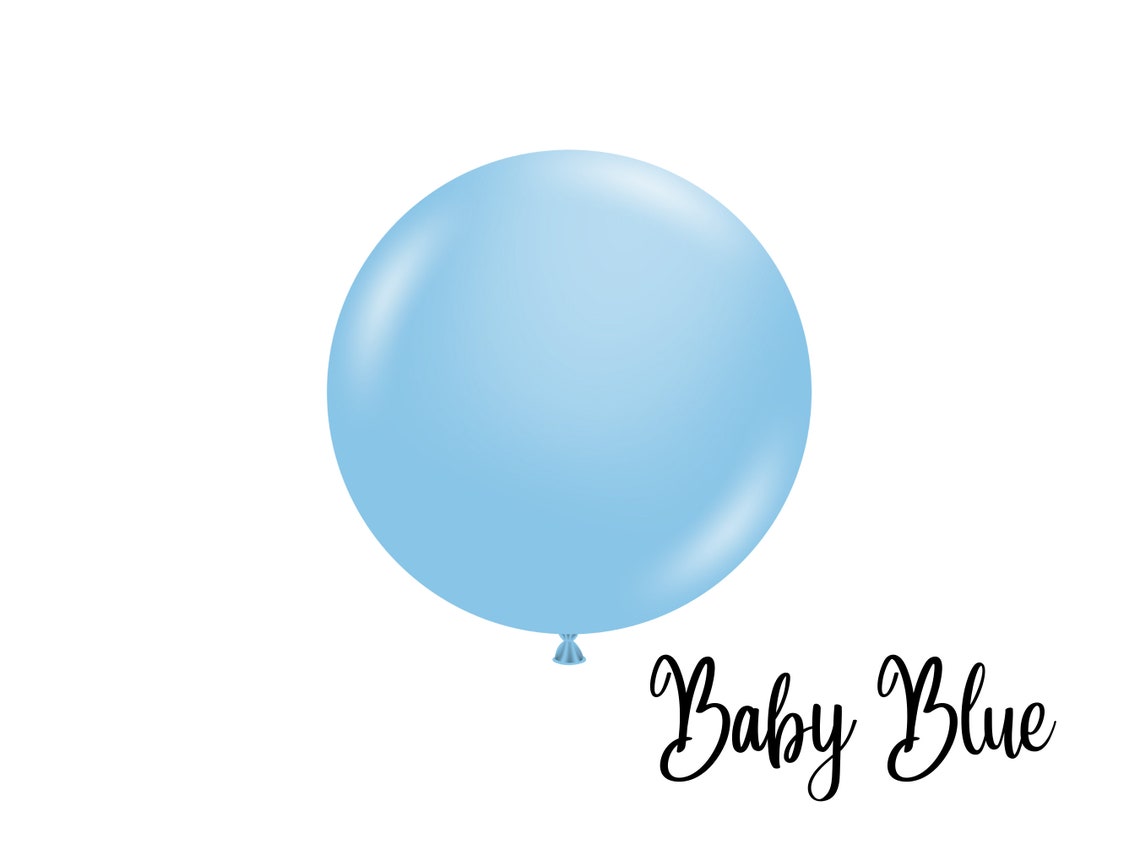 TUFTEX Baby Blue TUFTEX Designer Latex Balloons, Biodegradable Balloons ...