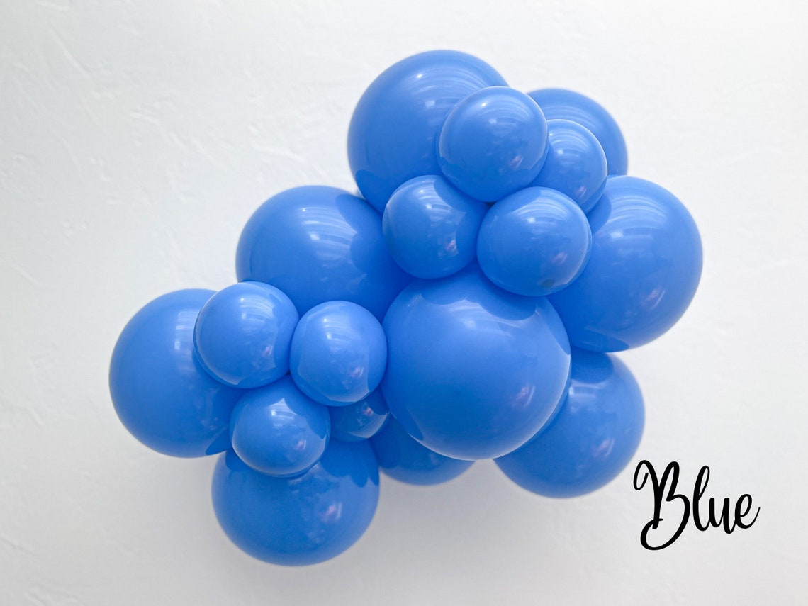 TUFTEX Blue TUFTEX Designer Latex Balloons, Biodegradable Balloons ...