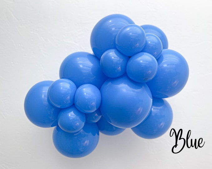 TUFTEX Blue TUFTEX Designer Latex Balloons, Biodegradable Balloons ...