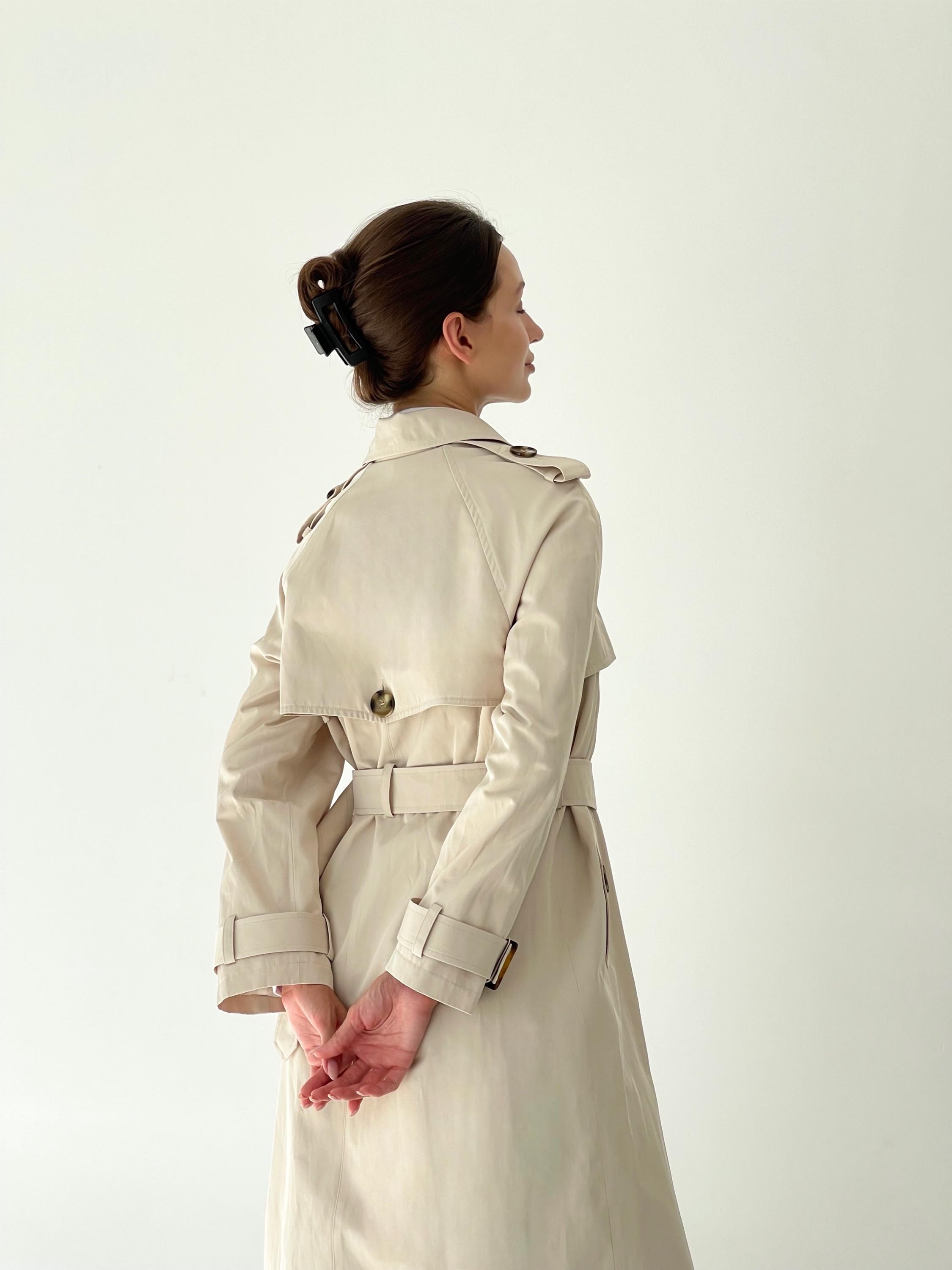 Ivory Trench Coat, Trench Coat Women, Long Oversized Trench Coat ...