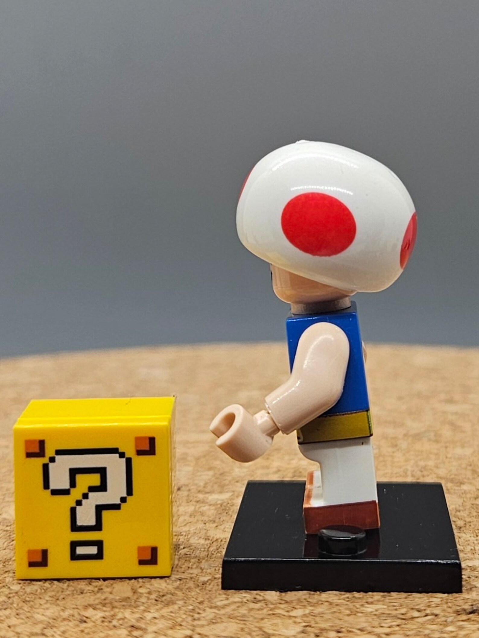 Toad Super Mario Bros Custom Figure. Comes Brand New in Packaging - Etsy
