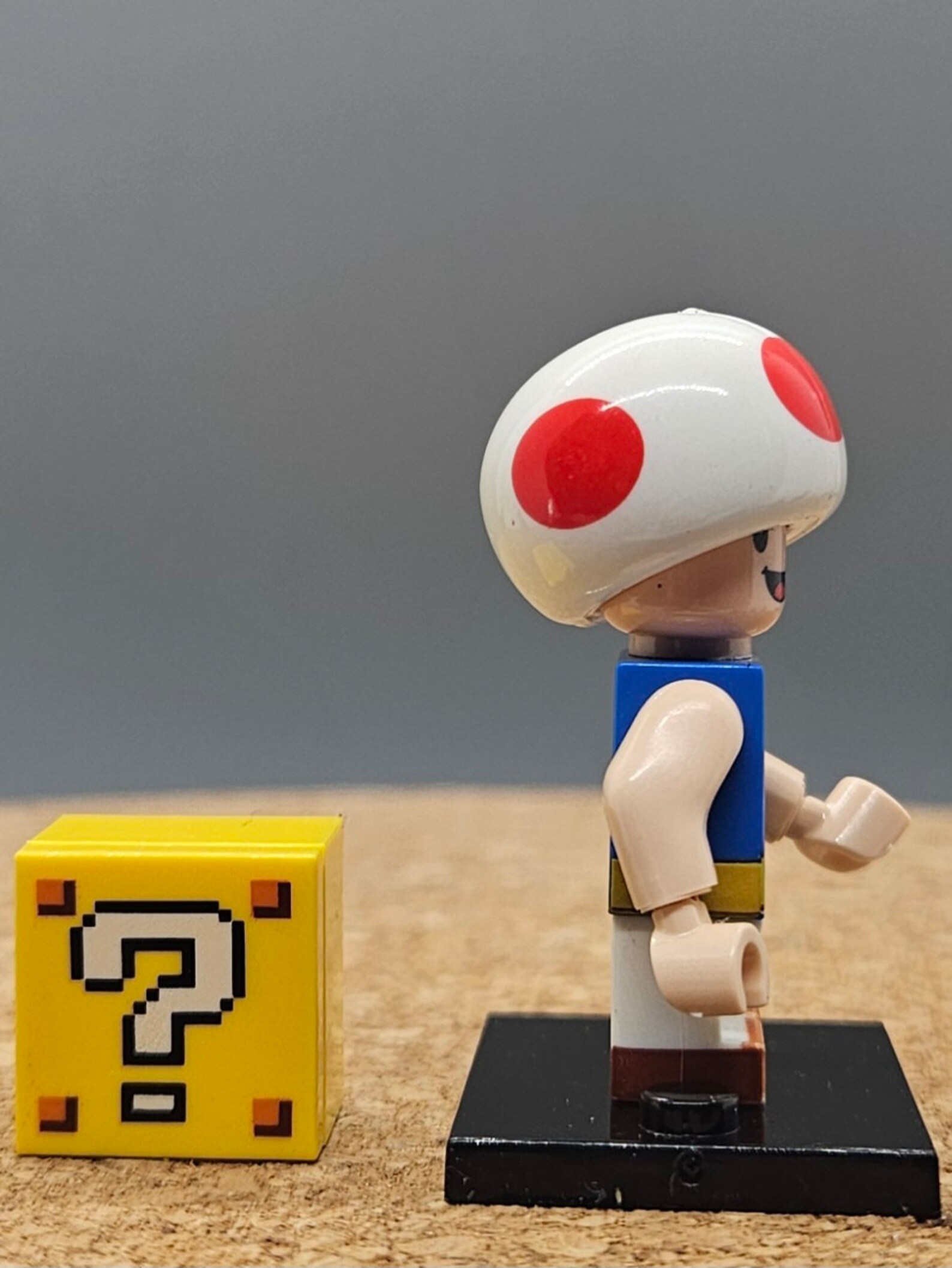Toad Super Mario Bros Custom Figure. Comes Brand New in Packaging - Etsy
