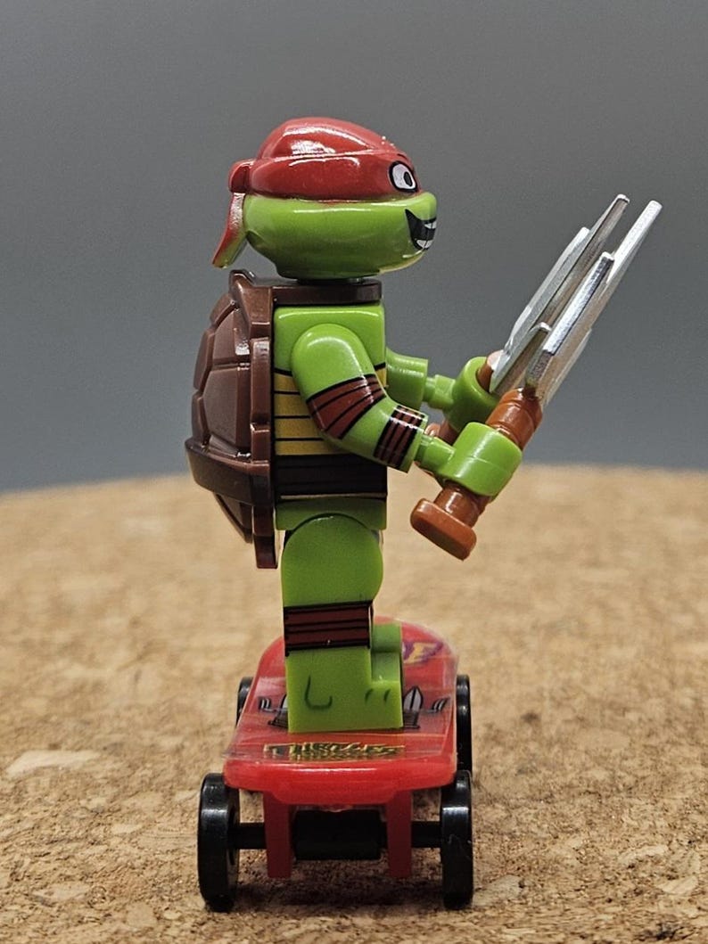 Raphael Custom Minifigure. Comes Brand New in Packaging - Etsy