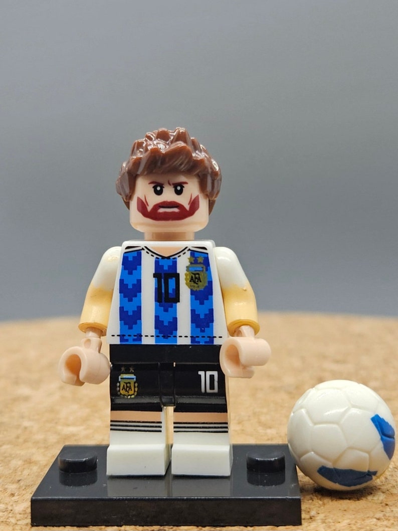 Lionel Messi FIFA Soccer Custom Minifigure. Comes Brand New in ...