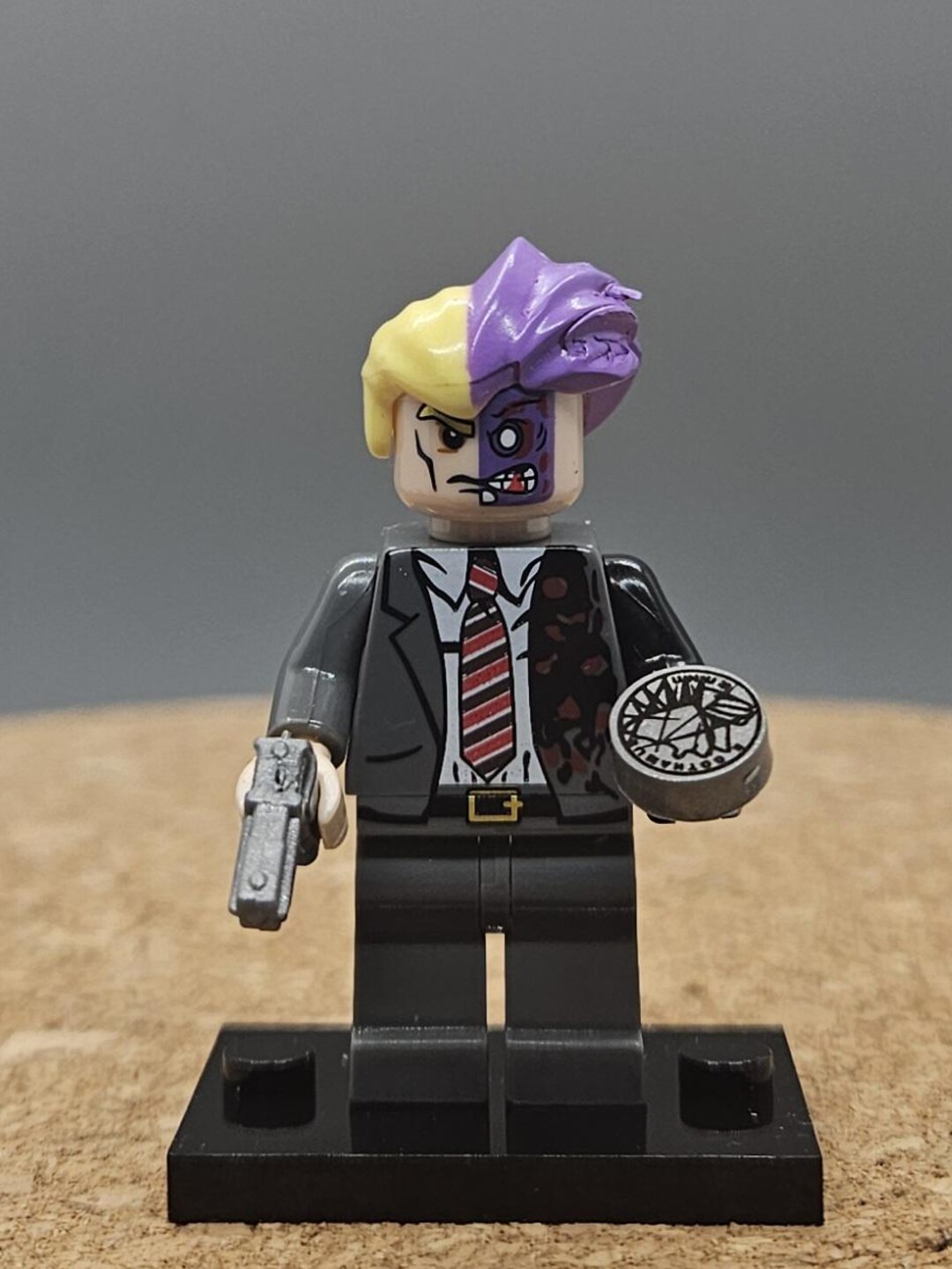 Two Face Custom Minifigure. Comes Brand New in Packaging - Etsy
