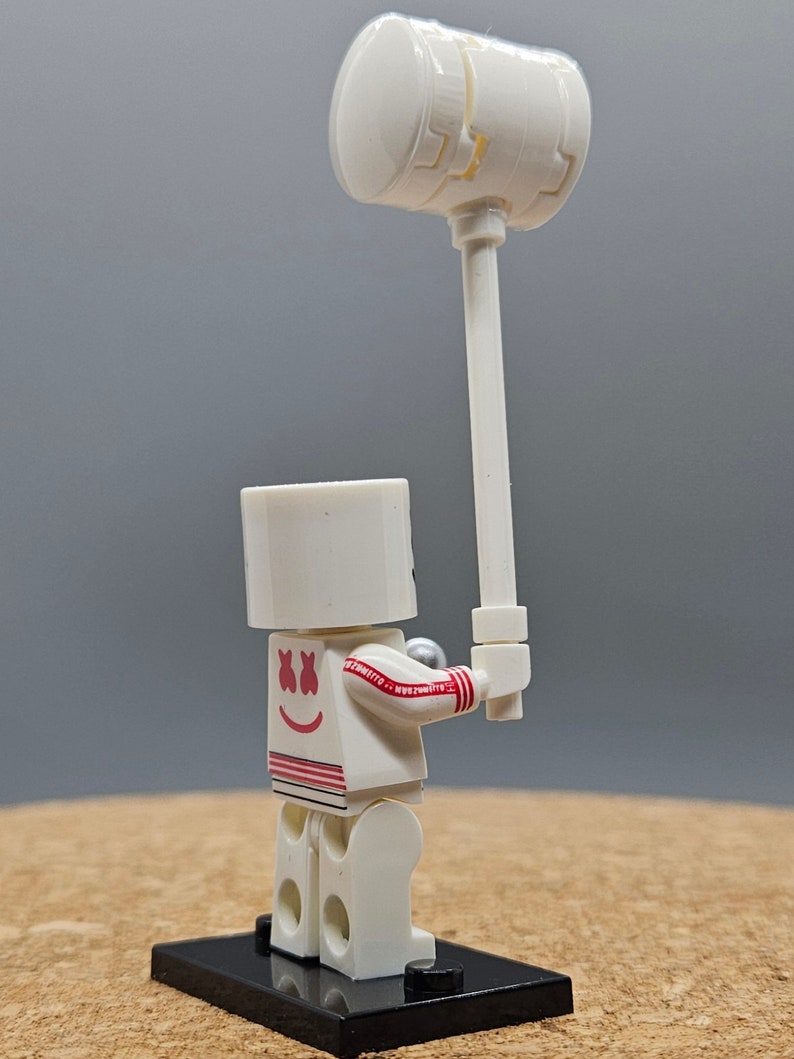 Marshmello Edm Dj Custom Minifigure Comes Brand New In Packaging Etsy