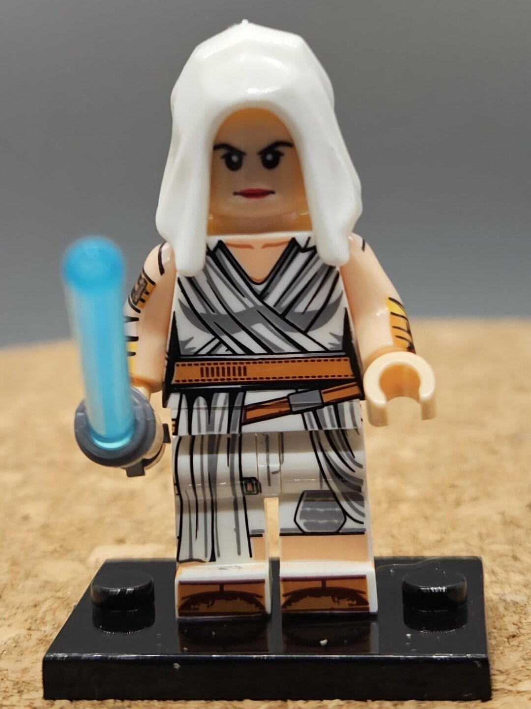 Rey Star Wars Sequels Custom Minifigure. Comes Brand New in Packaging ...