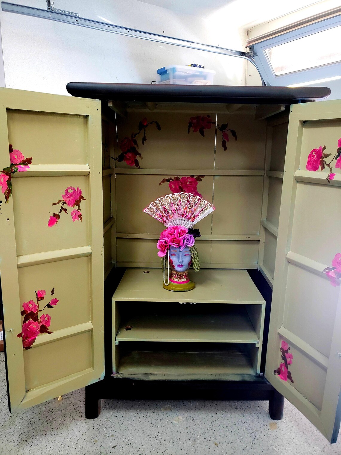 SOLD Armoire Upcycled Furniture Painted Furniture Boho - Etsy