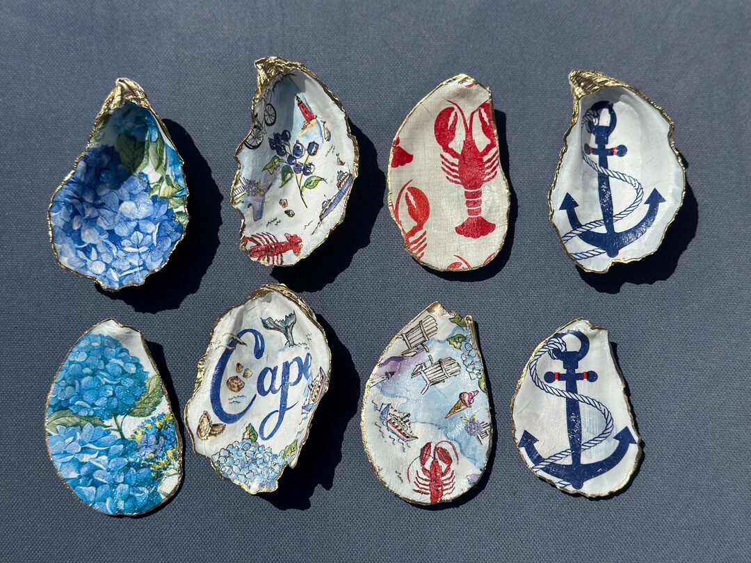Oyster Shell Magnets. Party Favors. Gift Ideas - Etsy