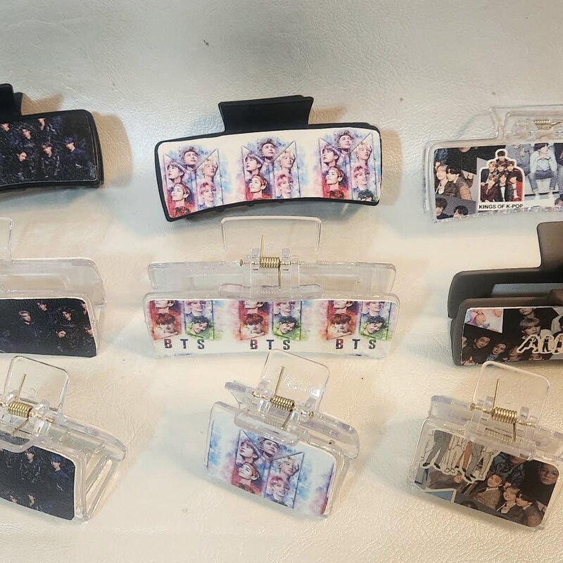 Bts Hair Clip - Etsy