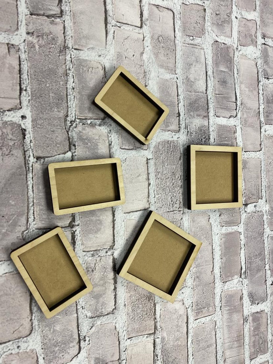 Mini Baltic Birch DIY Frame Kit: Unassembled Miniature Art Frames - Etsy